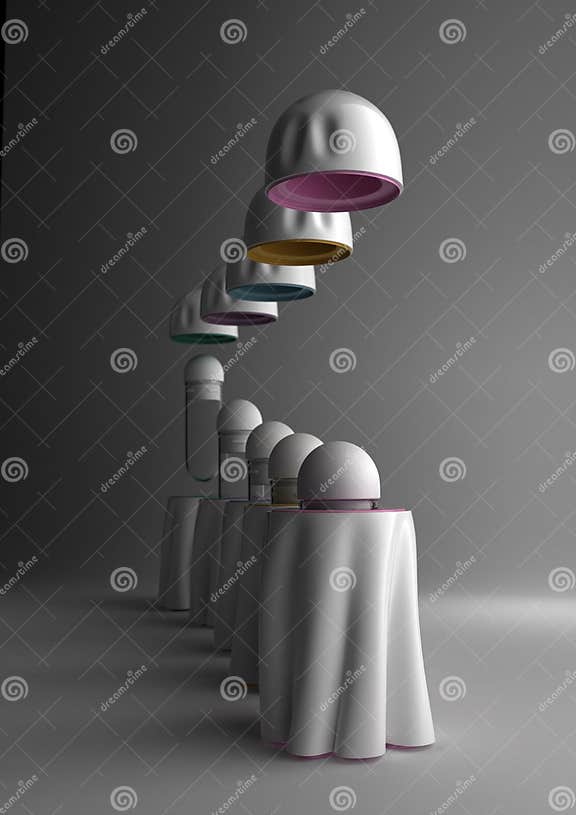 Ghost 2 stock illustration. Illustration of bending, container - 22951513