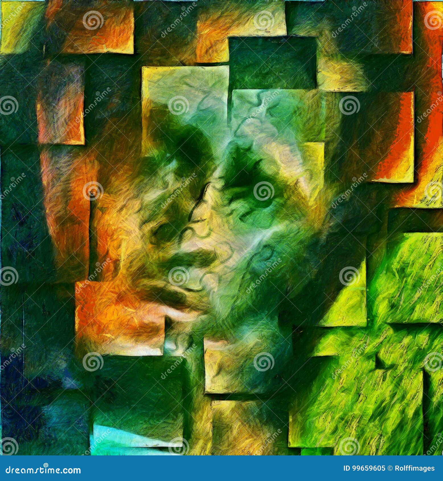 Ghost stock illustration. Illustration of depth, artistic - 99659605