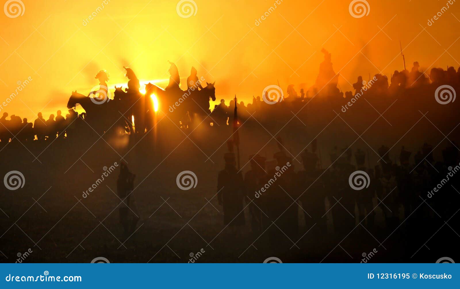 Ghost cavalry stock image. Image of military, horse, cavalry - 12316195