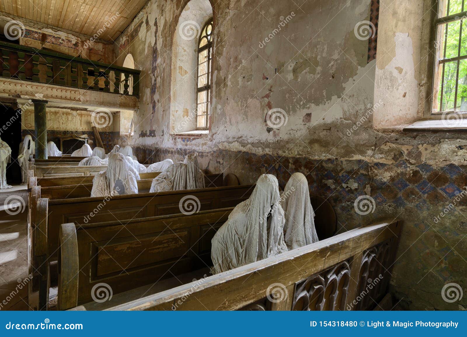 Ghost Church, Czech Republic Editorial Image - Image of czech, colorful ...