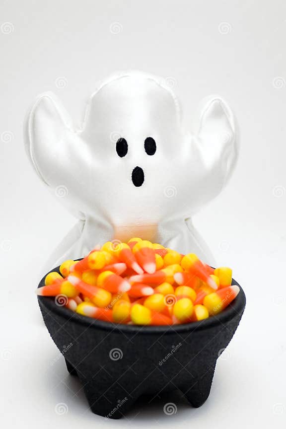 Ghost and Corn stock photo. Image of spook, ghost, celebration - 6546242