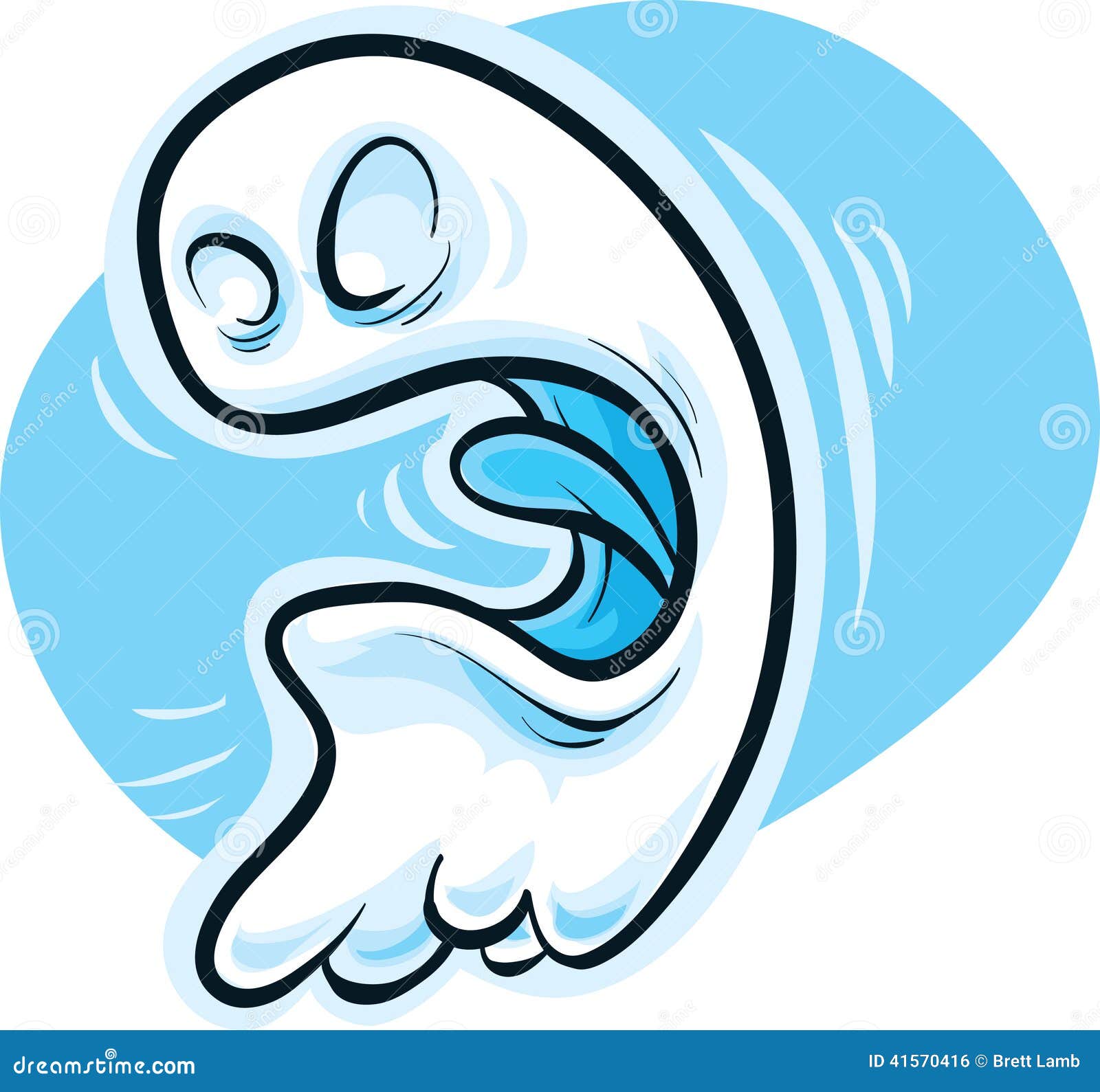 Ghost Emotion stock illustration. Illustration of upset - 41570416