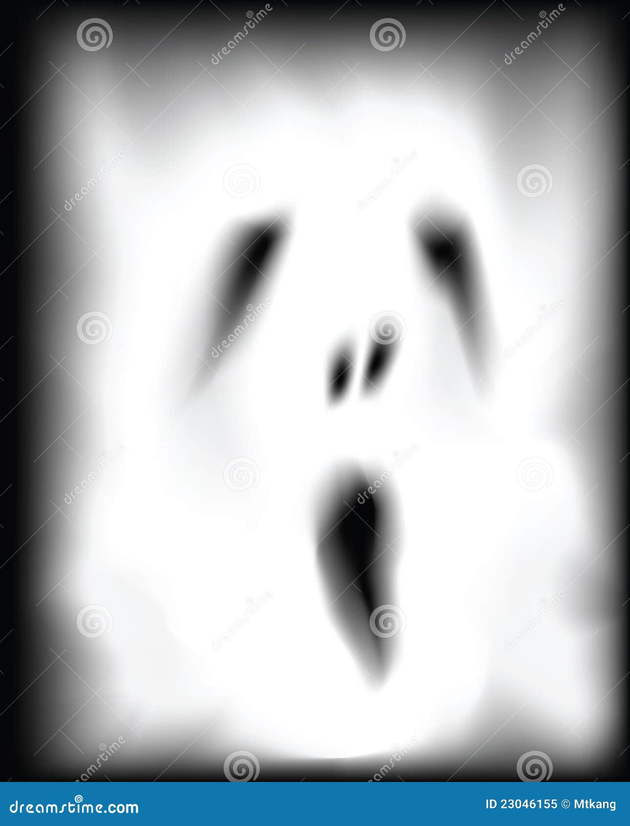 Ghost face stock illustration. Illustration of white - 23046155