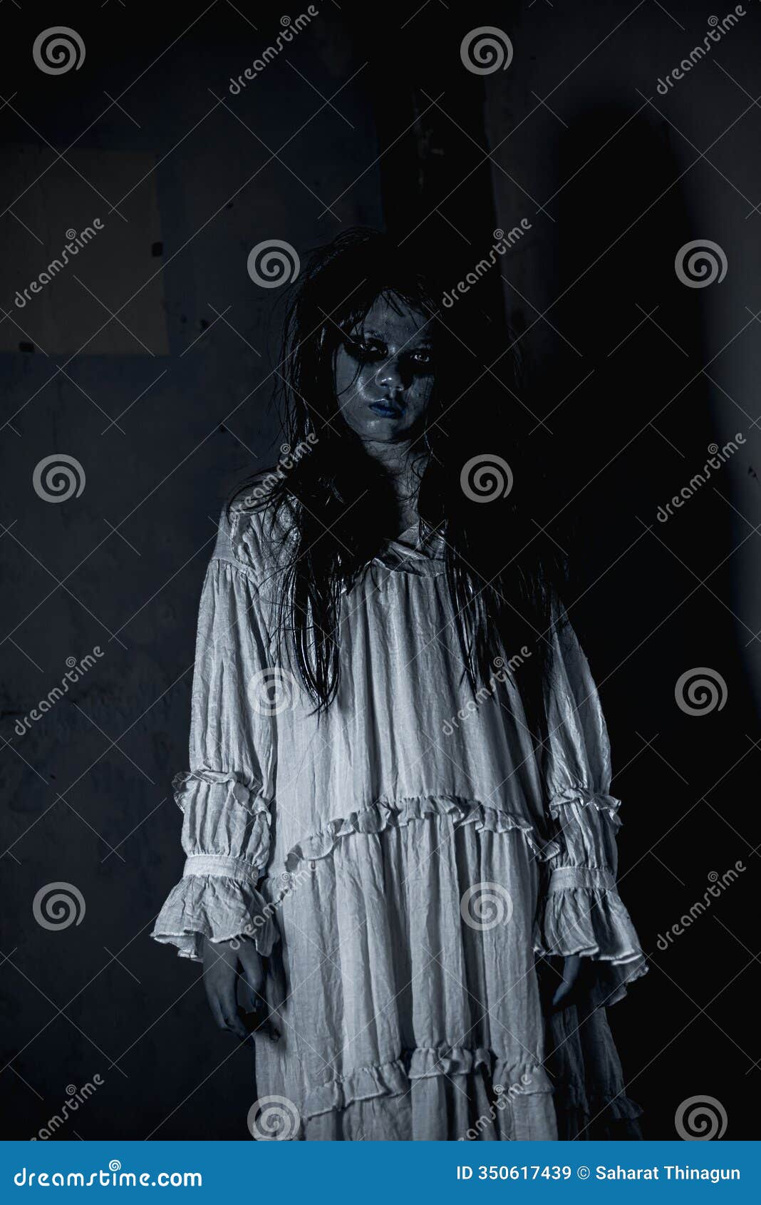 A Ghost with a Face Full of Revenge Waiting for the Day of Revenge ...