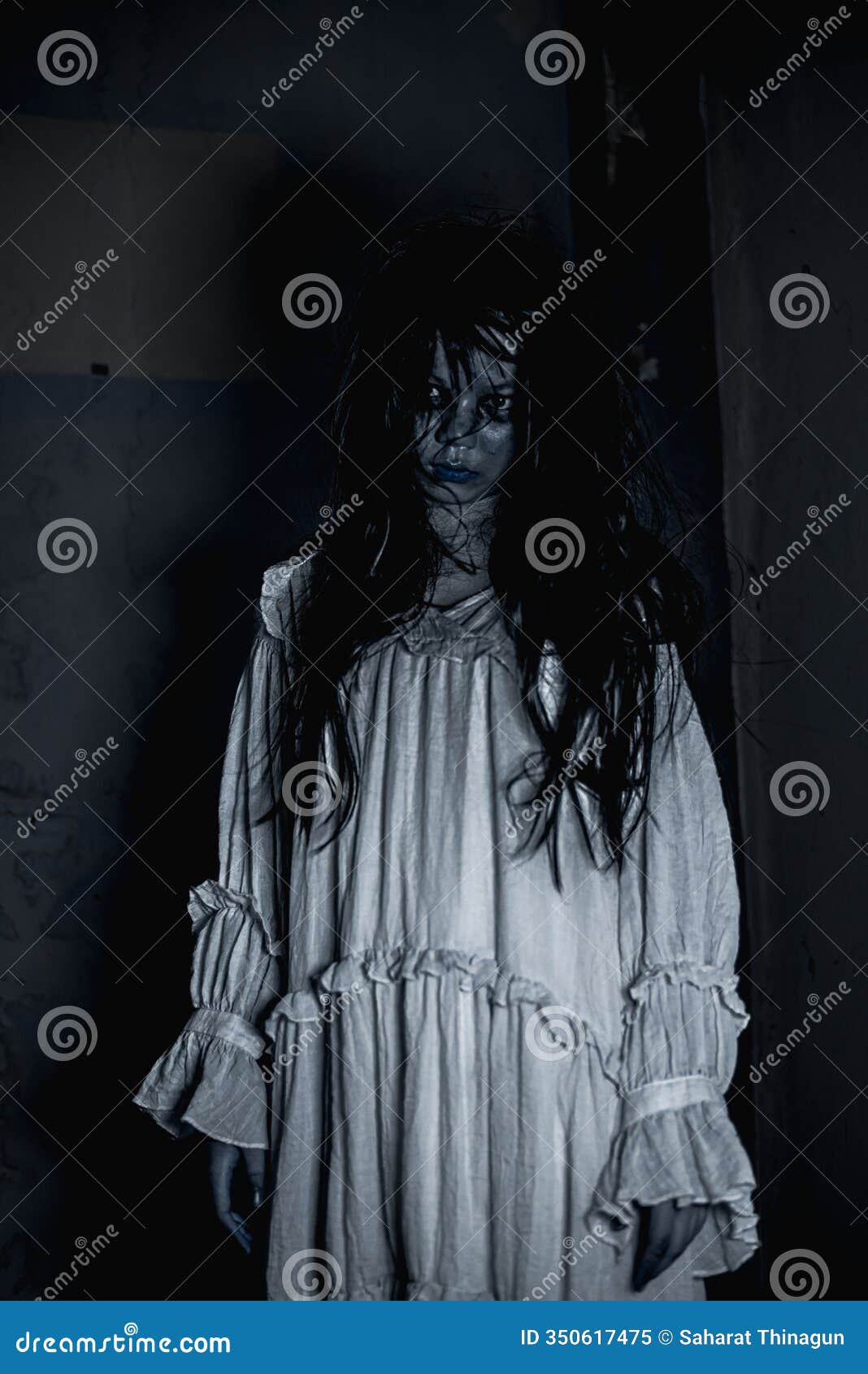 A Ghost with a Face Full of Revenge Waiting for the Day of Revenge ...