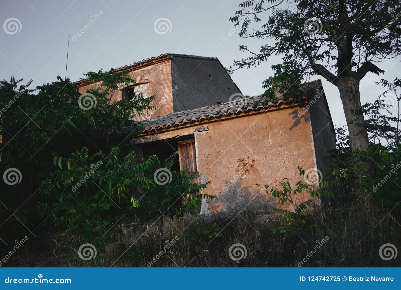 The GHOST FARM stock image. Image of fear, building - 124742725
