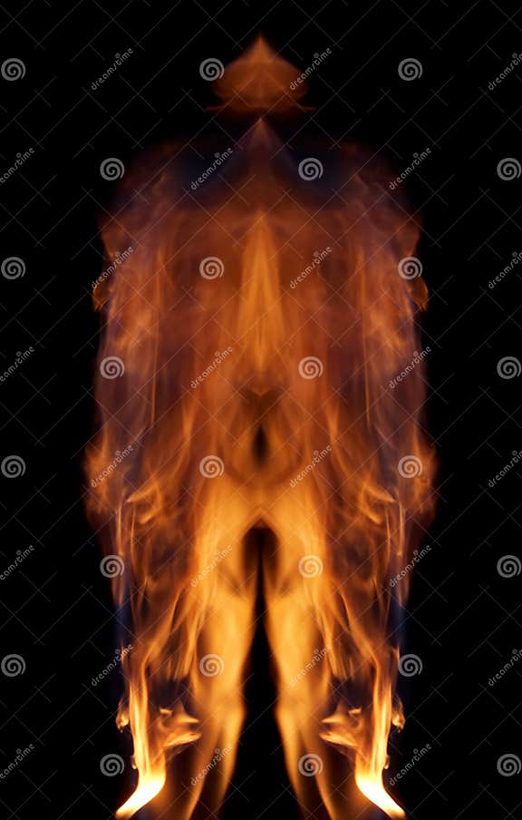 Ghost of fire stock photo. Image of texture, abstract - 2799924