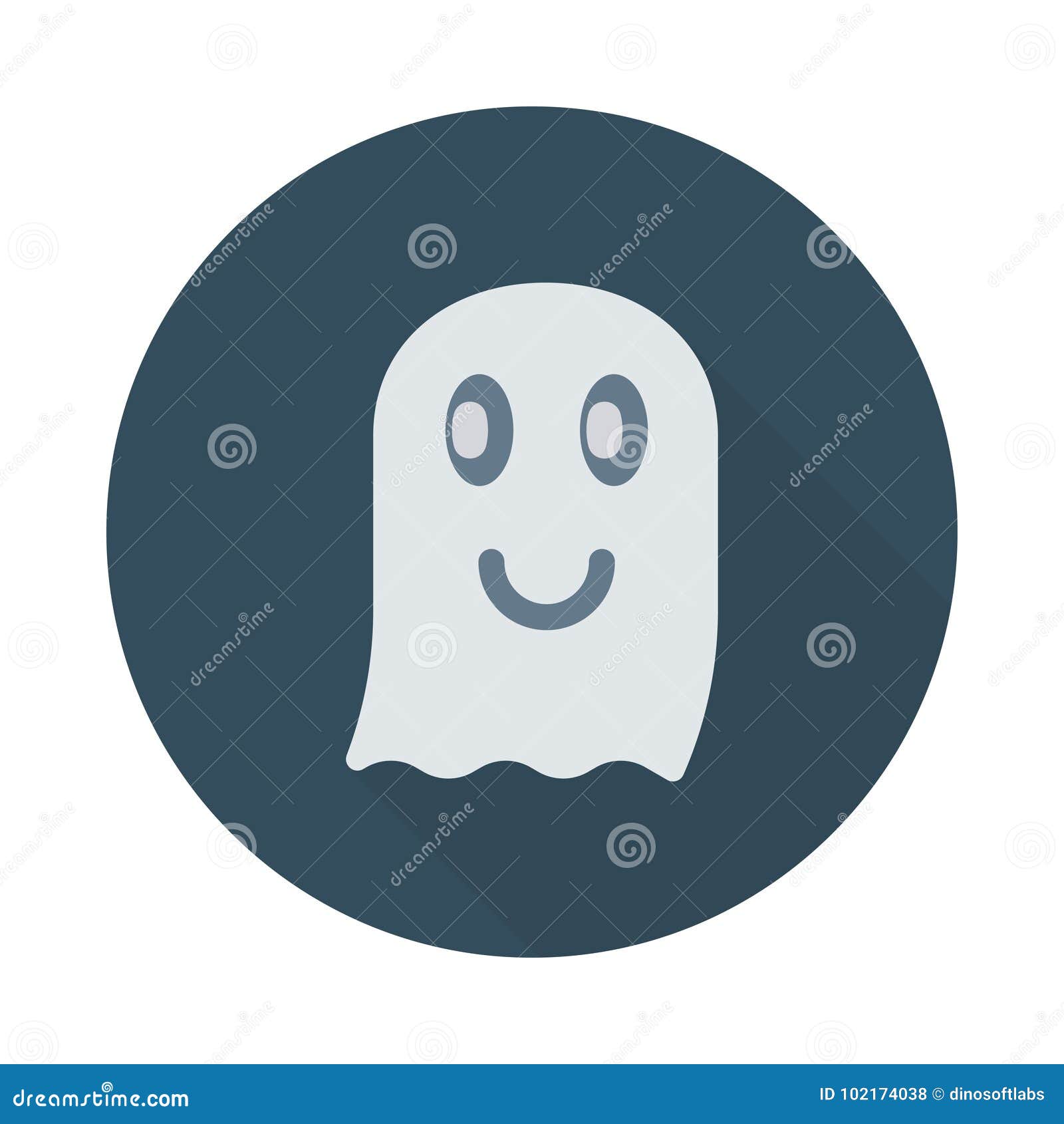 Ghost stock vector. Illustration of enemy, grumpy, holiday - 102174038
