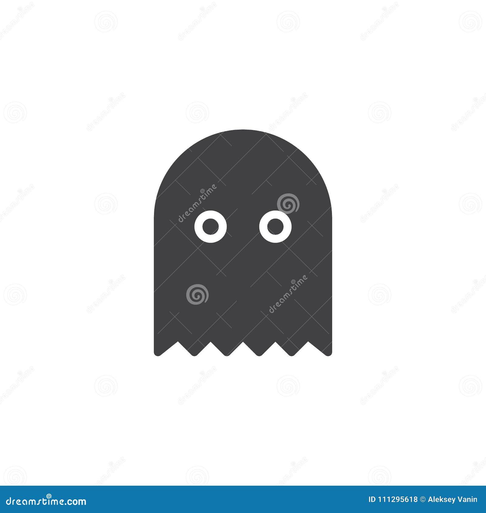 Ghost game vector icon editorial stock photo. Illustration of sign ...