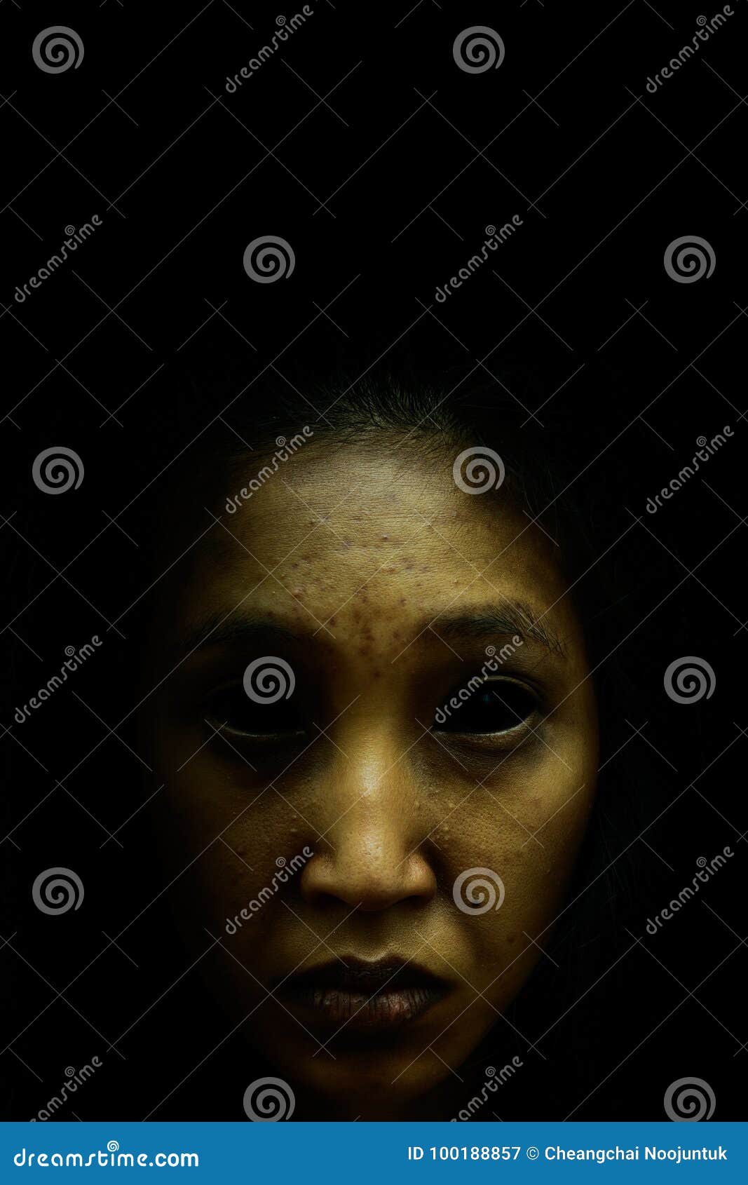 Ghost girl stock image. Image of scary, possessed, creepy - 100188857