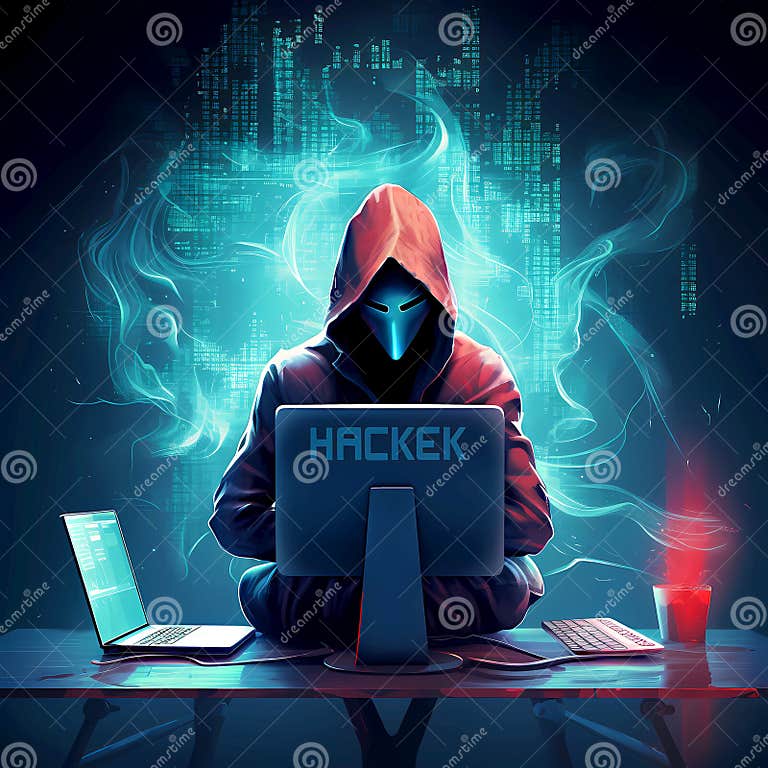 Ghost hacking data stock illustration. Illustration of text - 288369159