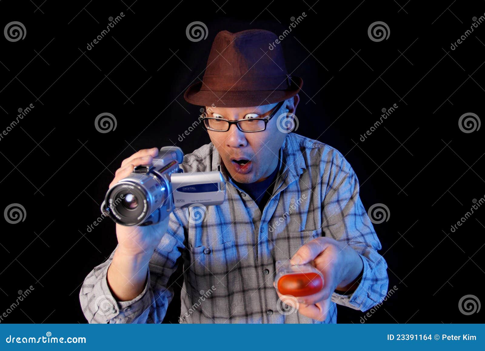 Ghost hunter stock photo. Image of hunt, male, adult - 23391164