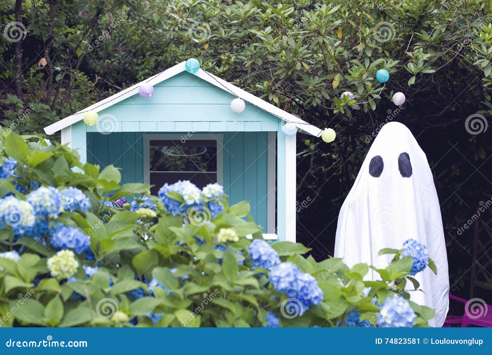 Ghost hut stock image. Image of entity, anonymous, outdoor - 74823581