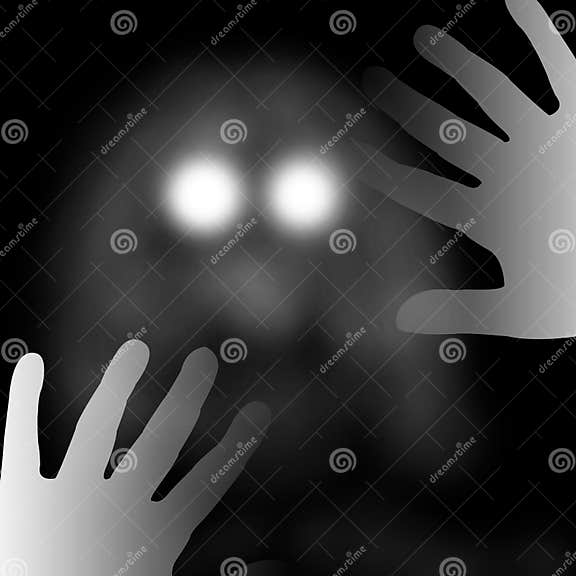 Ghost stock illustration. Illustration of blur, spirit - 58930884