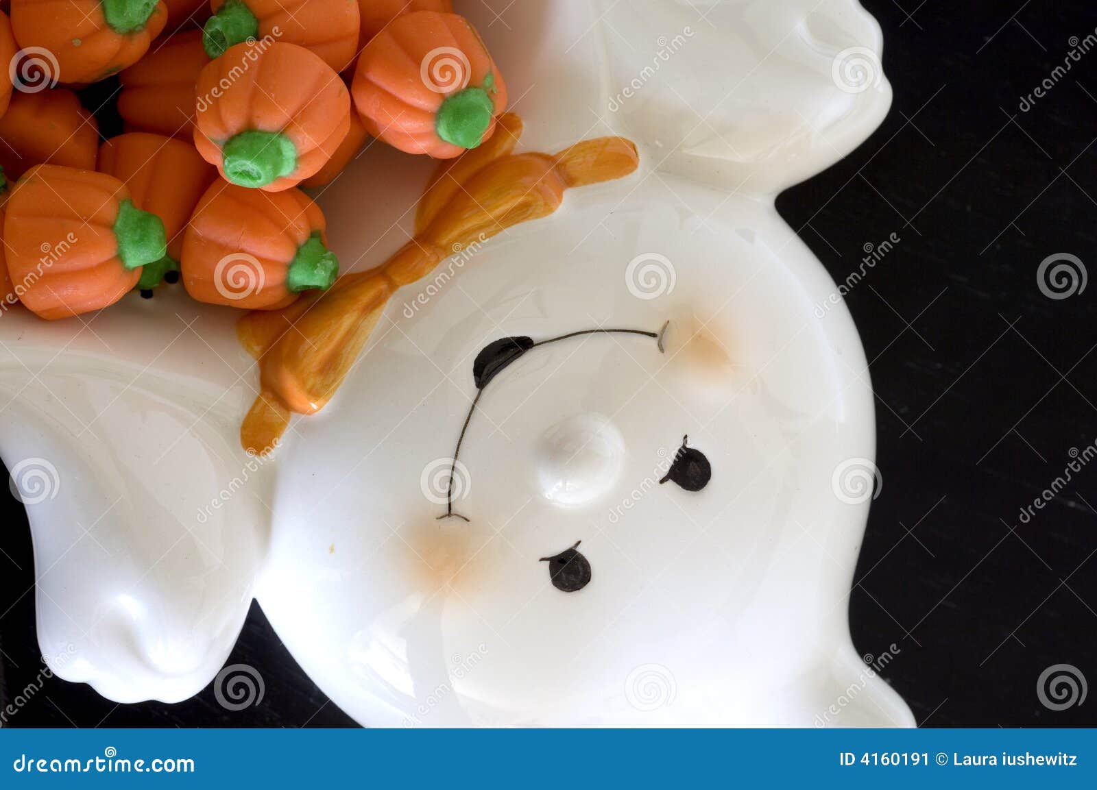 Ghost pumpkin candy stock image. Image of colour, colorful - 4160191