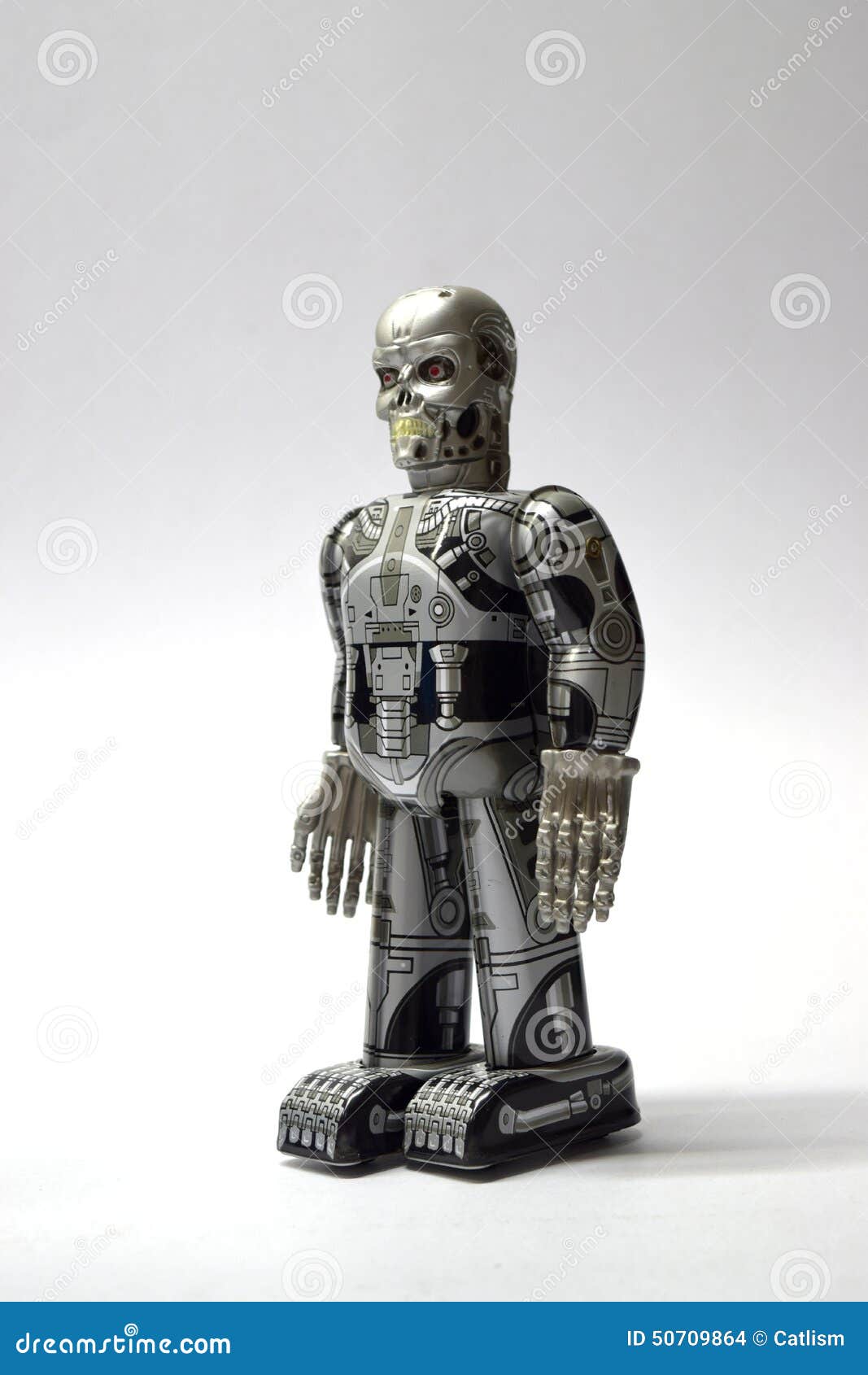 Ghost Robot Vintage Toy Close Up Editorial Stock Image - Image of ...