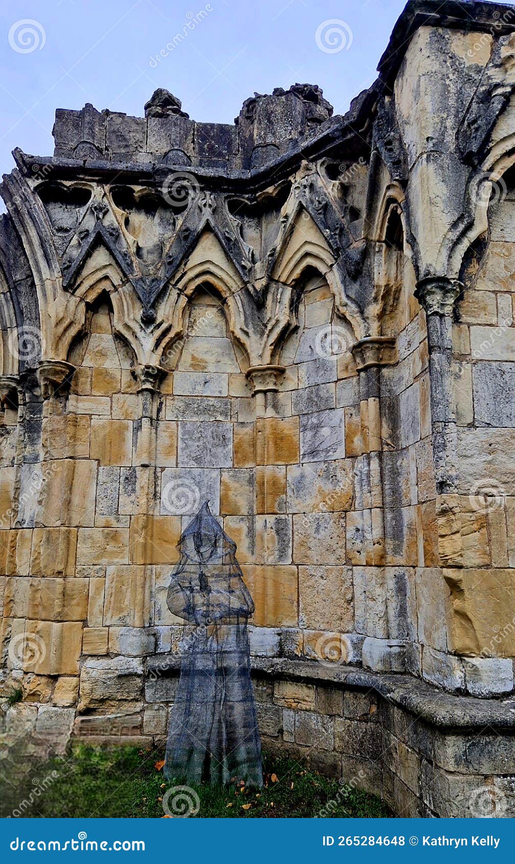 Ghost Sculpture York England Stock Photo - Image of sculpture, window ...