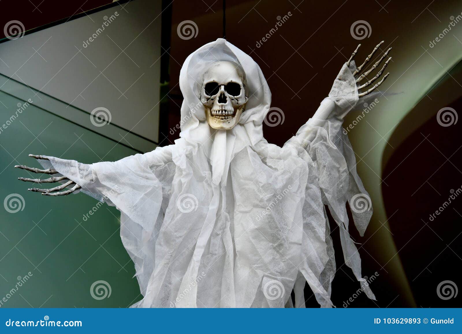 Ghost string puppet stock image. Image of bones, gothic - 103629893