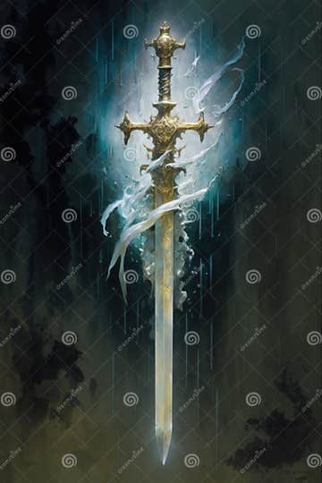 Ghost Sword, with a Blade that Can Pass through Solid Objects and Harm ...