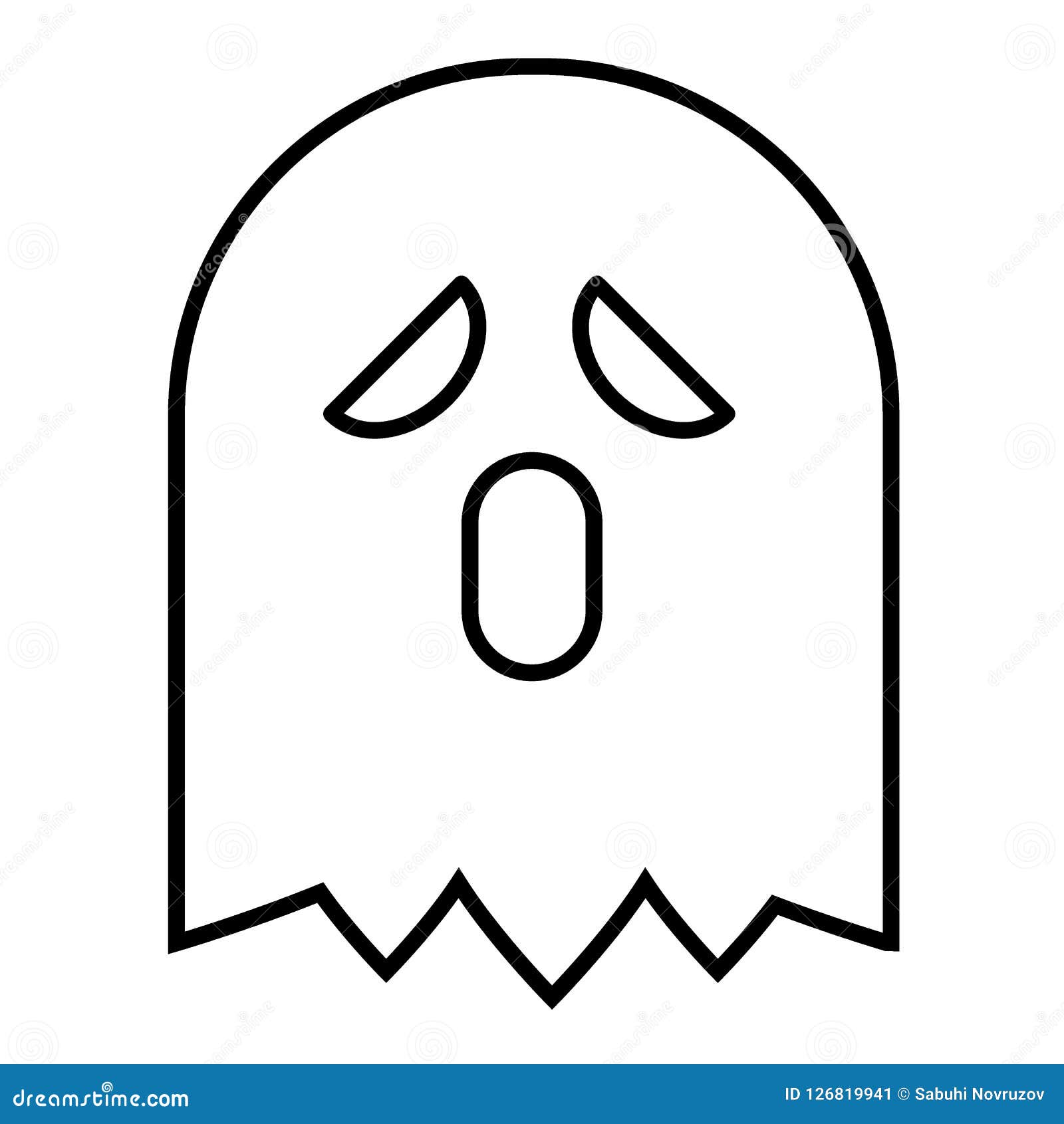 Wraith Icon Vector From Fantastic Characters Collection. Thin Line ...