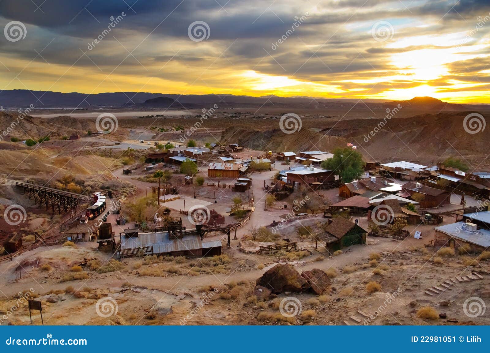 Ghost Town stock image. Image of ancient, american, architecture - 22981051