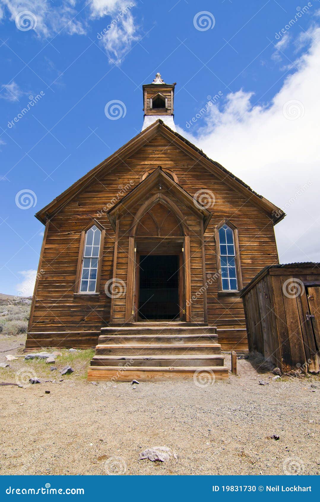 Ghost Town Church stock photo. Image of religion, door - 19831730