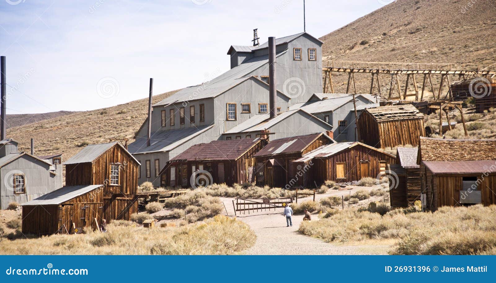 Ghost Town Gold Mine stock photo. Image of nevada, west - 26931396