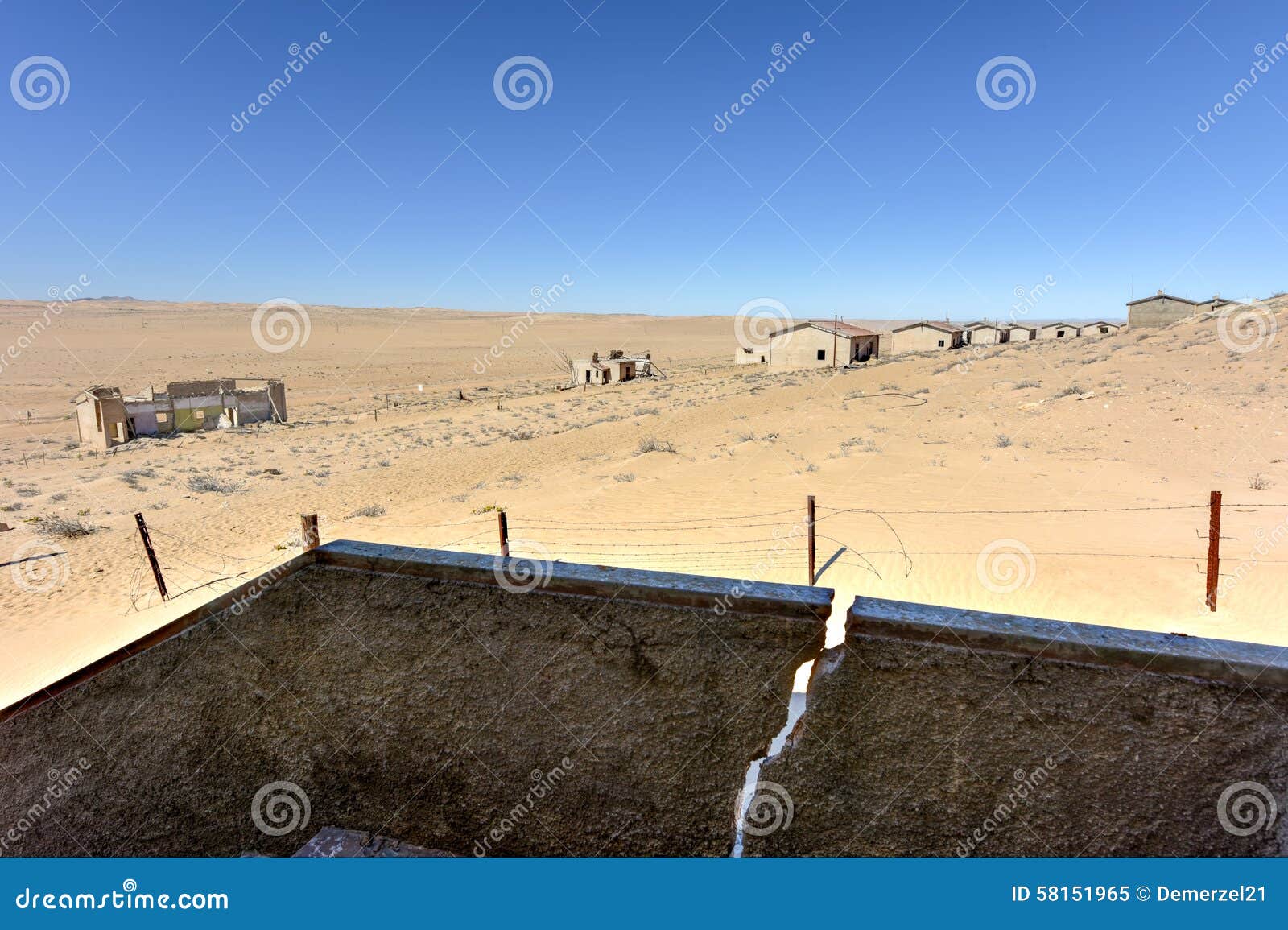 Ghost Town Kolmanskop, Namibia Stock Image - Image of dune, brown: 58151965