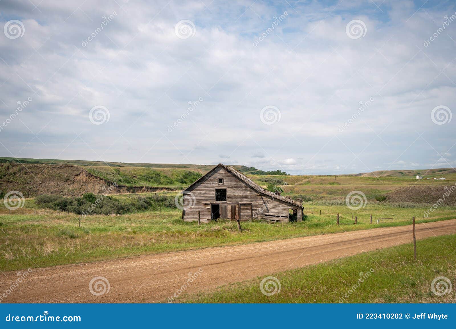 Ghost town of Sharples stock photo. Image of farm, road - 223410202