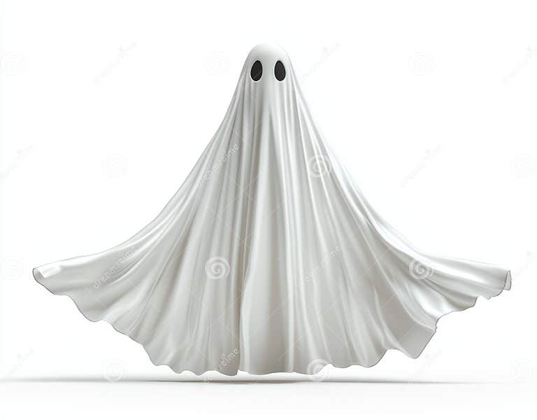 Ghost on Transparent Background. an Abstract Element. PNG. Creating an ...