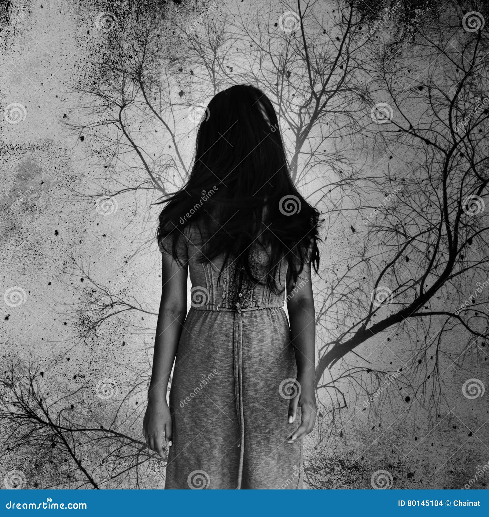 Little Ghost Girl Crying