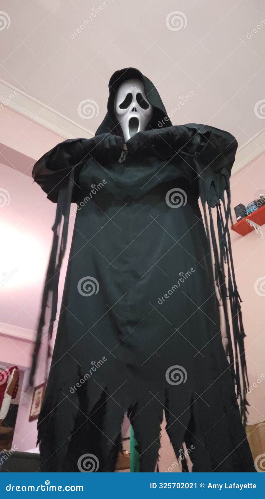 Ghostface is Looking Down at You Stock Image - Image of scream, scary ...
