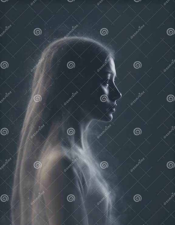 Ghostly Apparition Transparent Olated Background Stock Illustration ...