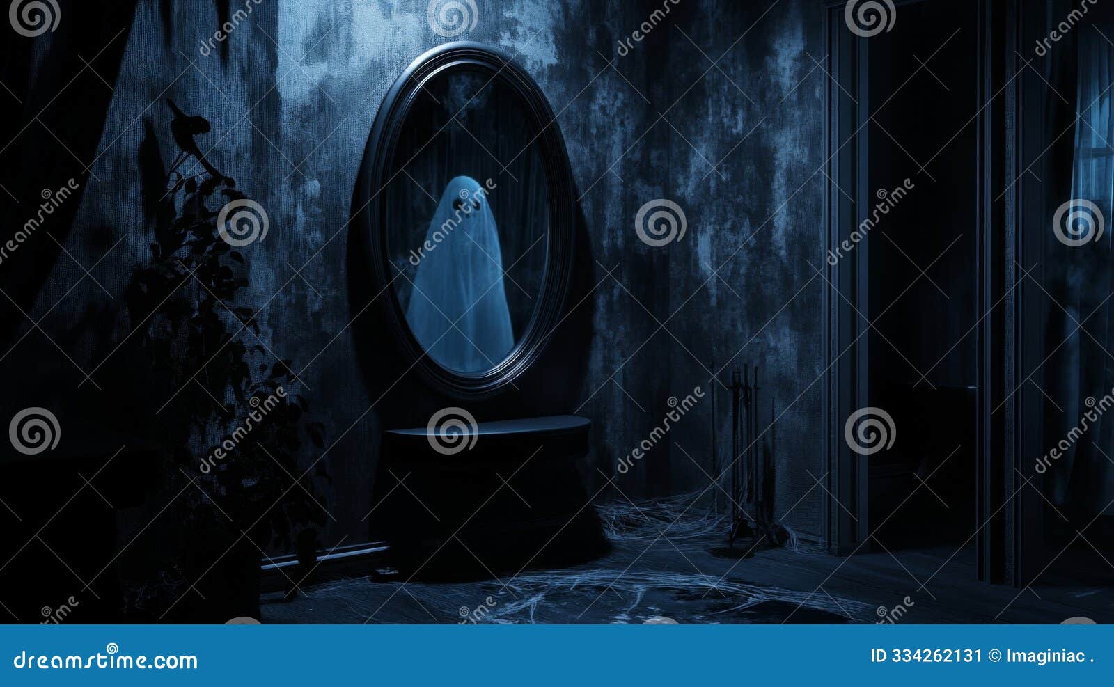 Mirror Dark Sky Hdri Royalty-Free Cartoon | CartoonDealer.com #318184520