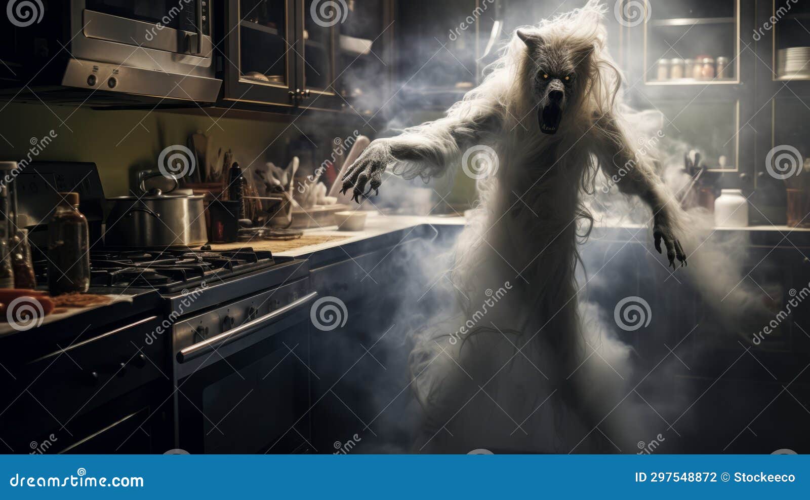 Ghostly Kitchen: a Mythical Beast S Epic Portraiture in Caninecore ...