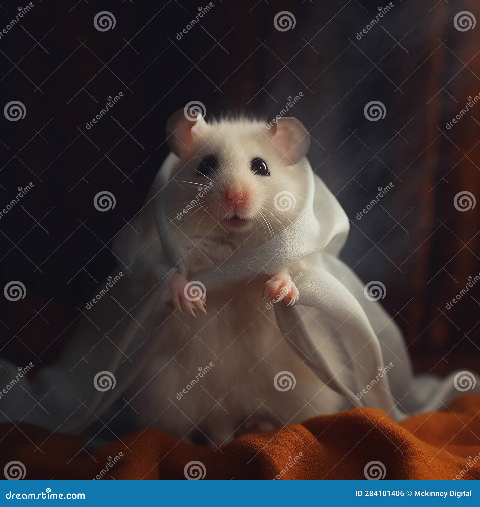 Ghostly Seen with Haunting Hamsters All about. Created Using Ai ...