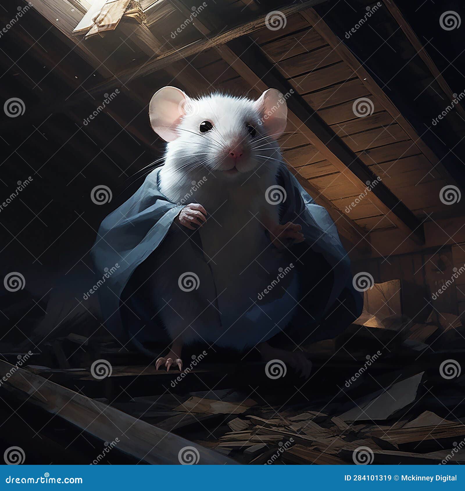 Ghostly Seen with Haunting Hamsters All about. Created Using Ai ...