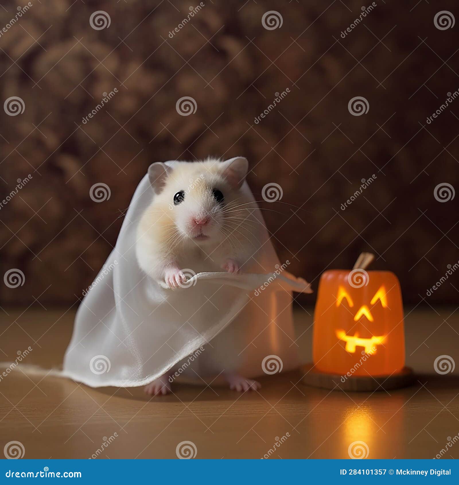 Ghostly Seen with Haunting Hamsters All about. Created Using Ai ...