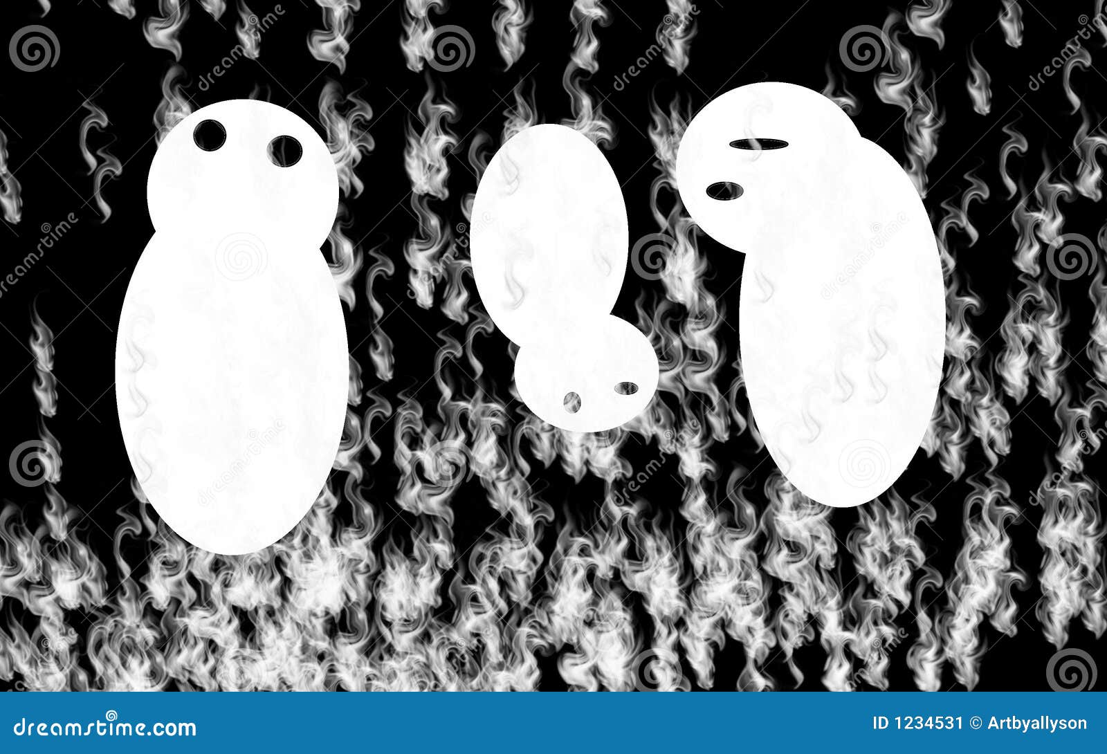 Ghosts On Fire Picture. Image: 1234531