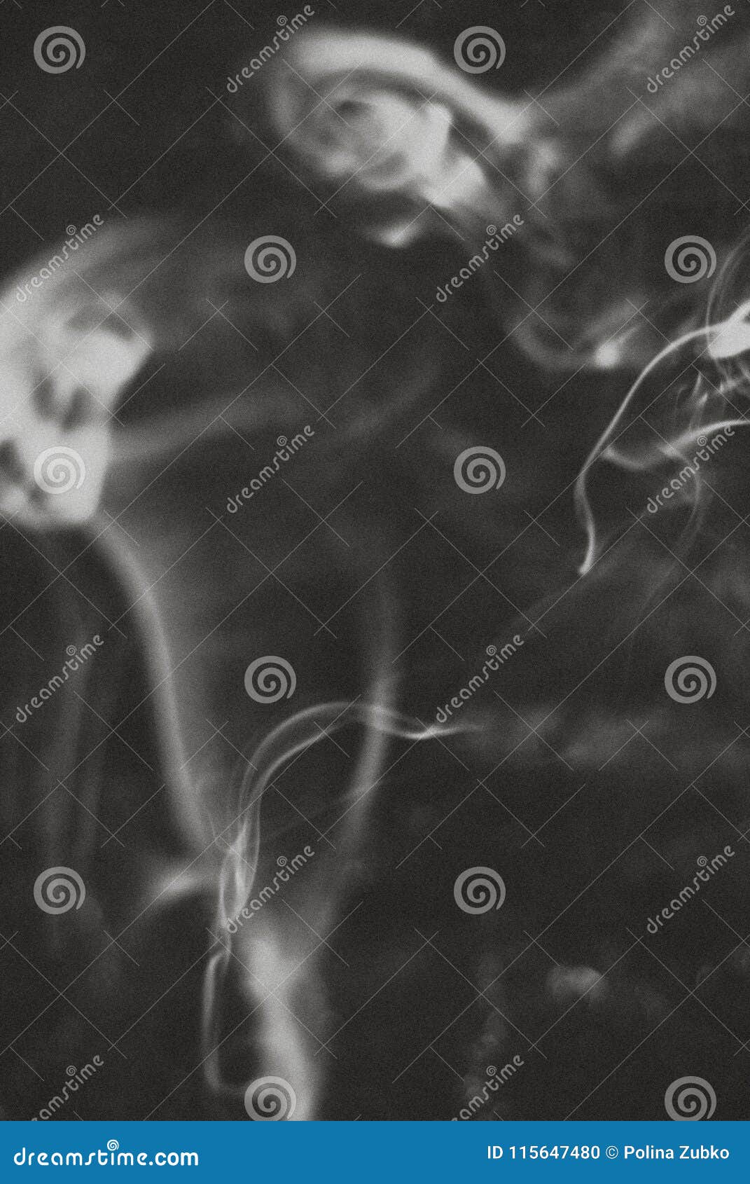 Ghosts Smoke Abstract on Black Background Stock Photo - Image of color ...