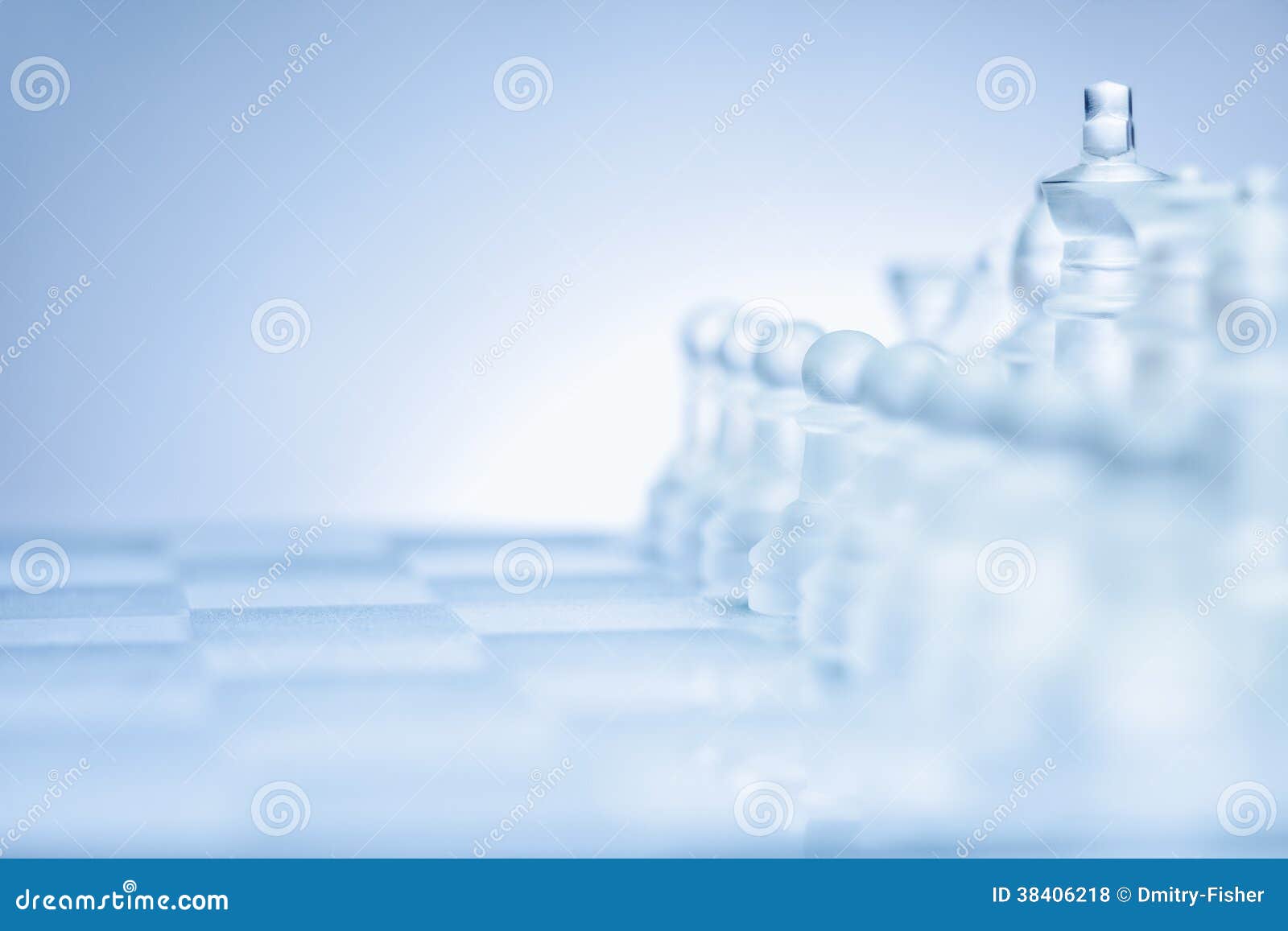 The ghosty chess. stock photo. Image of game, idea, defeat - 38406218