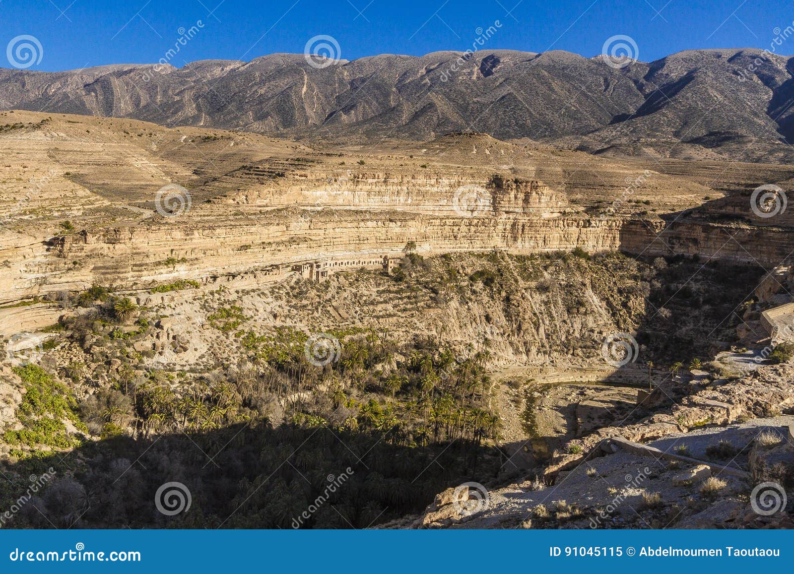 Ghoufi canyon stock image. Image of exotic, africa, natural - 91045115