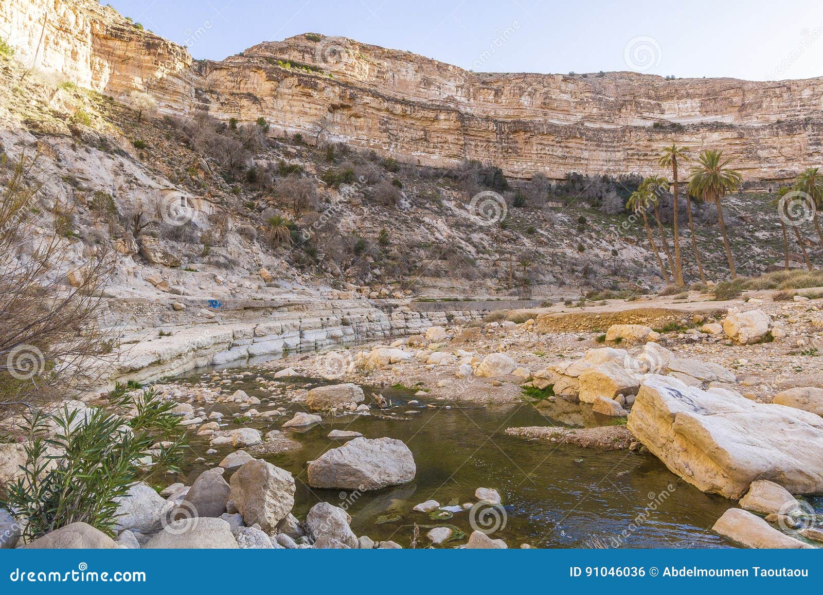 Ghoufi canyon stock photo. Image of house, geology, natural - 91046036