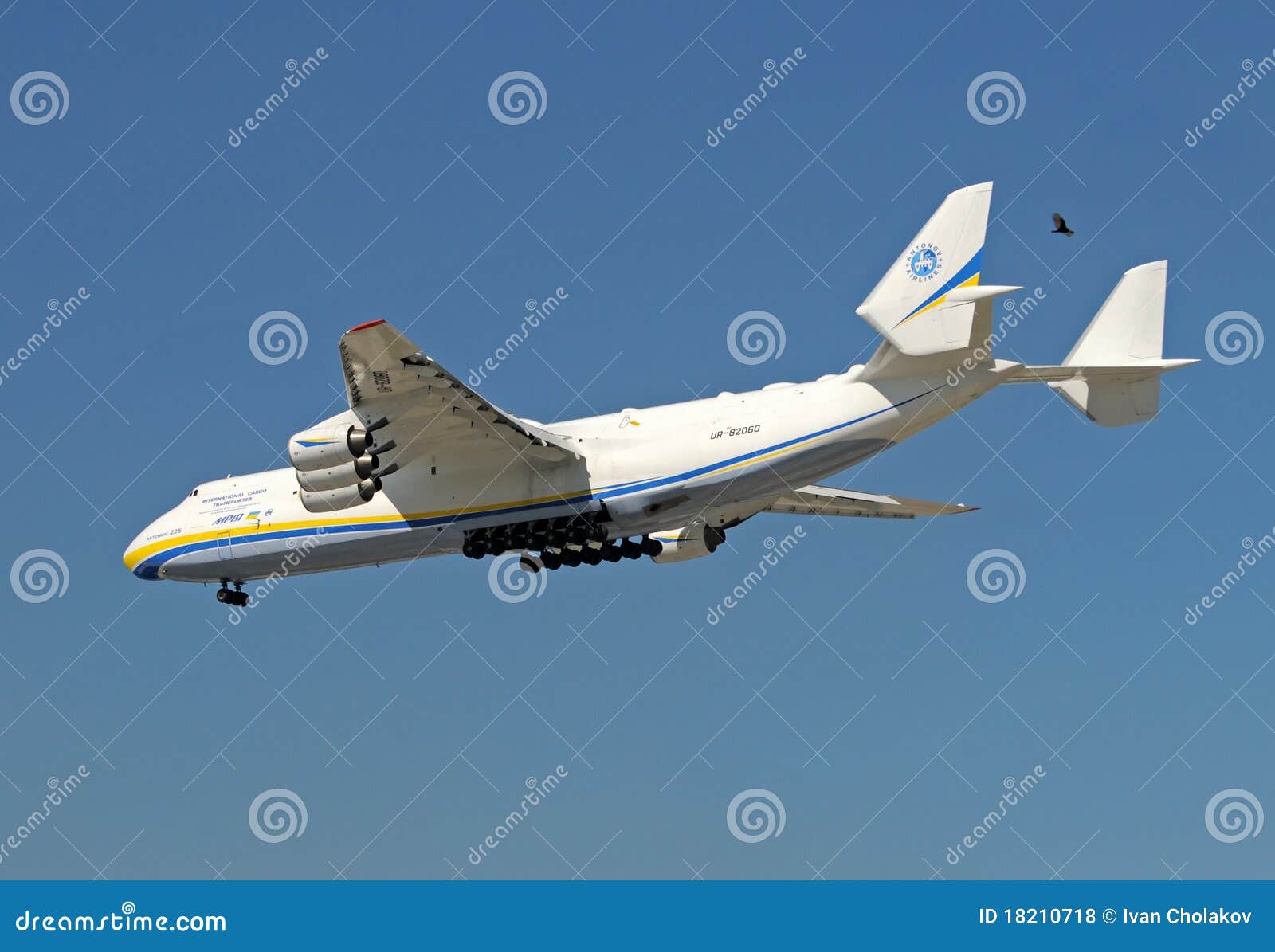 Giant an-225 Airplane at Miami International Editorial Stock Photo ...