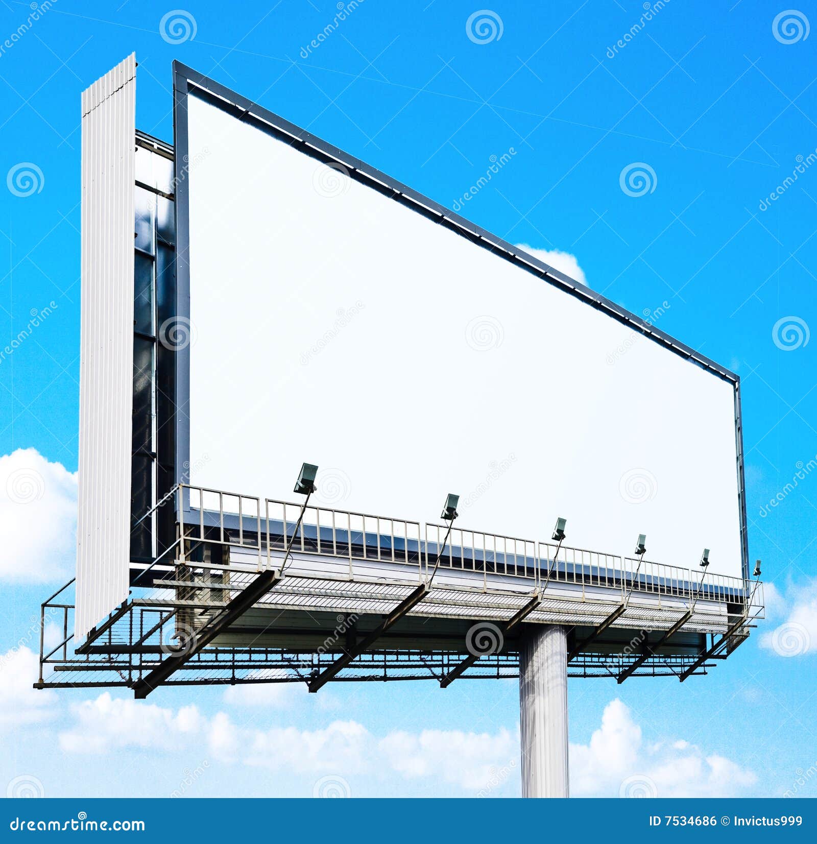 Giant Ad space for you stock photo. Image of billboard - 7534686