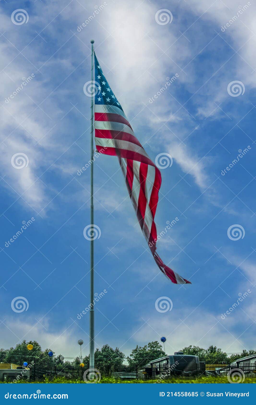 Giant American Flag Stock Image | CartoonDealer.com #94483525