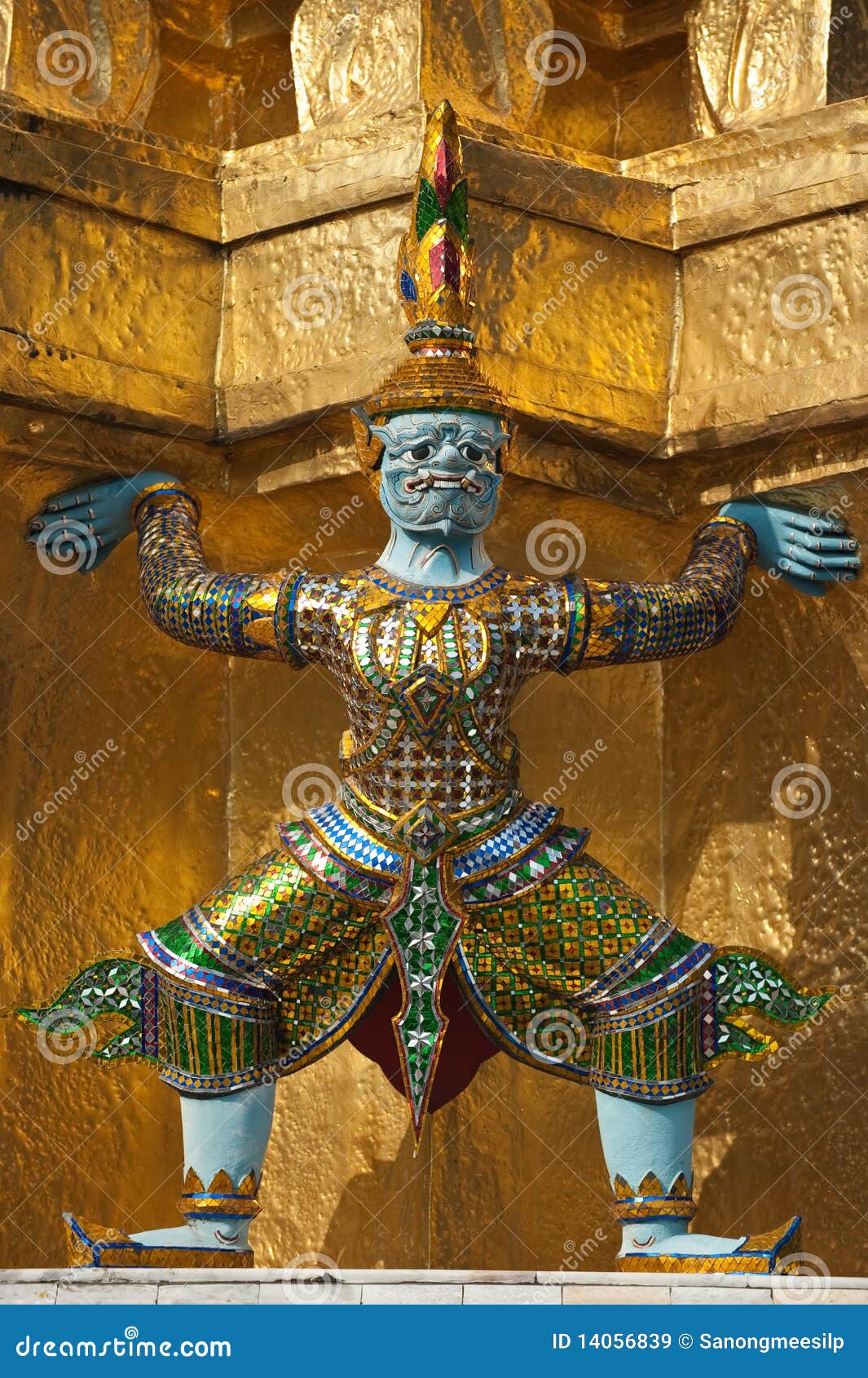 Giant in angry stock image. Image of beautiful, pagoda - 14056839