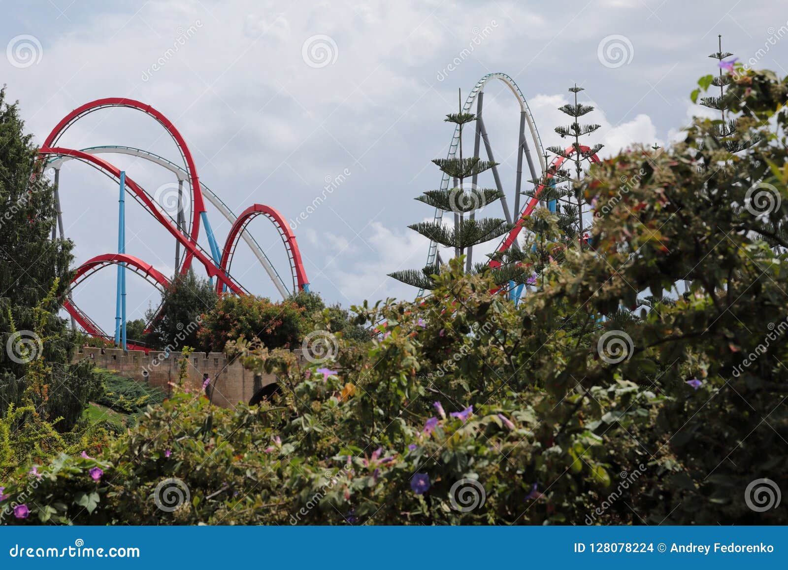 Giant Attraction `Roller Coaster`, Dead Loop, Barrel and Other ...