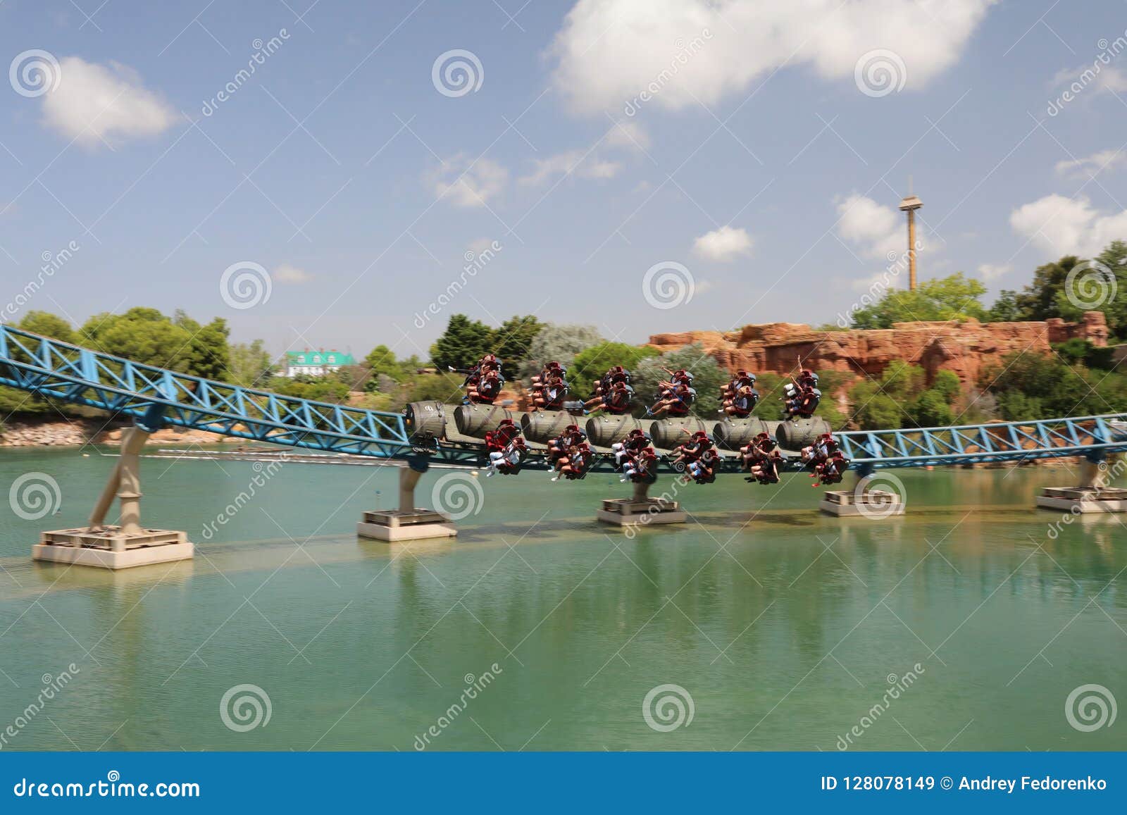 Giant Attraction `Roller Coaster`, Dead Loop, Barrel and Other ...