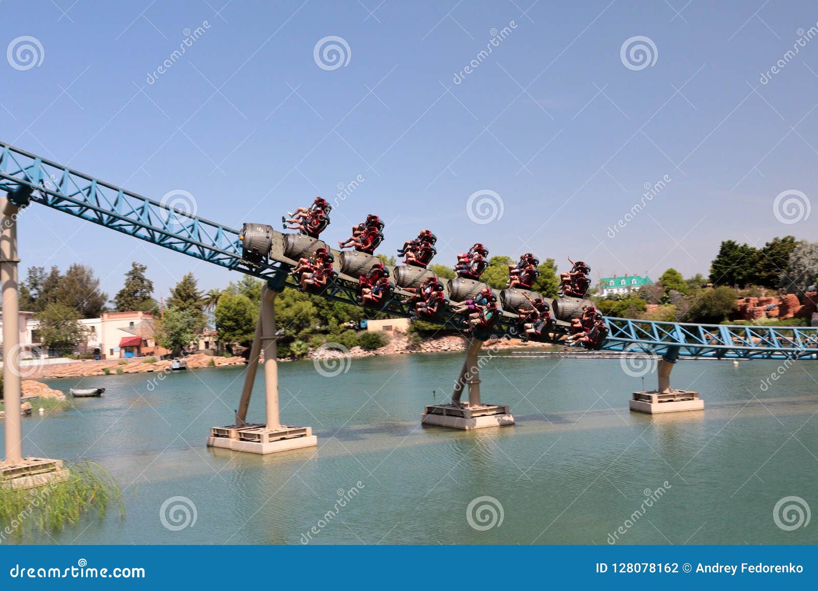 Giant Attraction `Roller Coaster`, Dead Loop, Barrel and Other ...